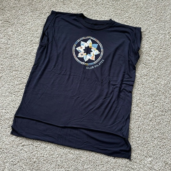 Club Pilates | Tops | Club Pilates Muscle Tshirt Sz S | Poshmark